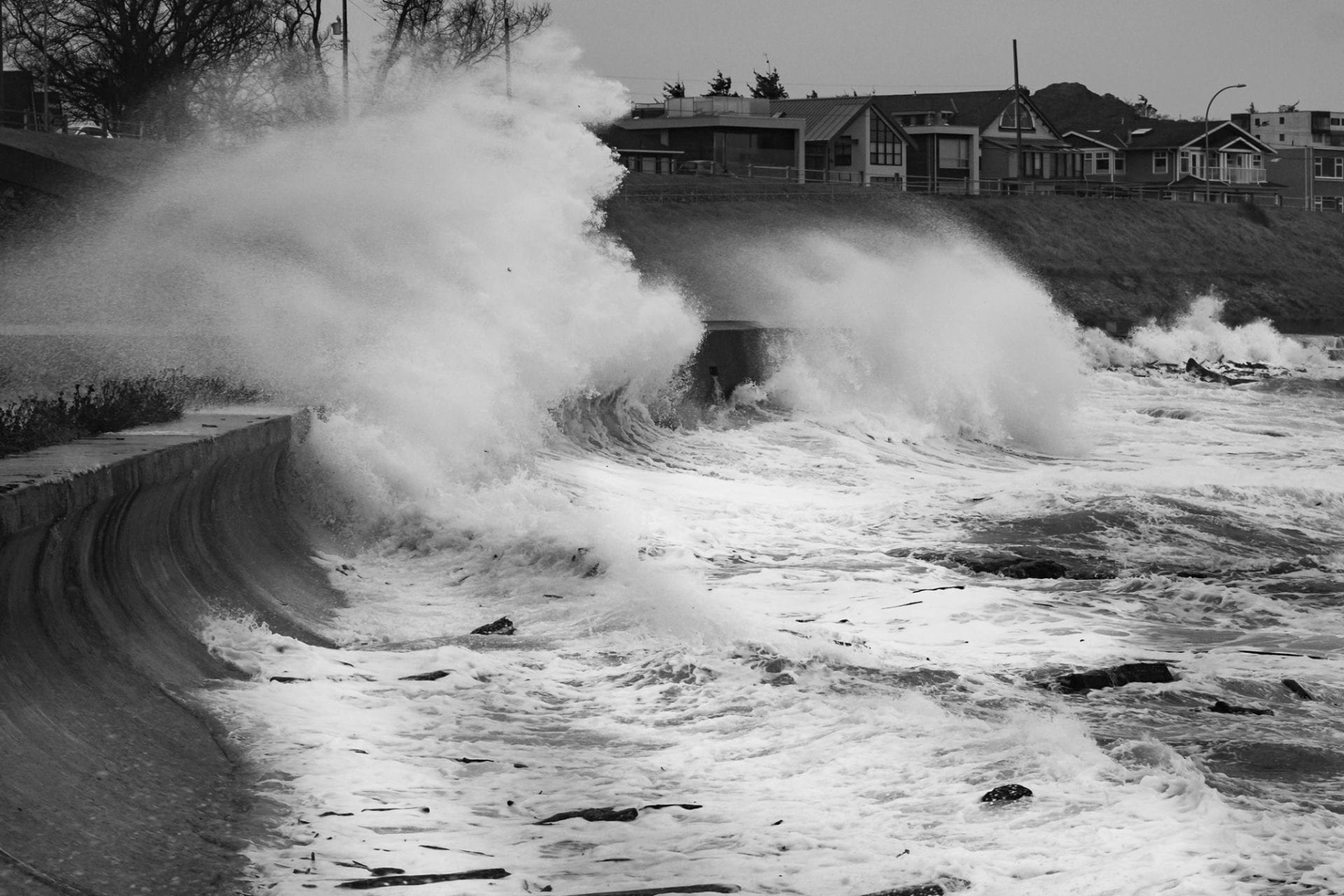 Multiple highways closed as ‘bomb cyclone’ batters Vancouver Island