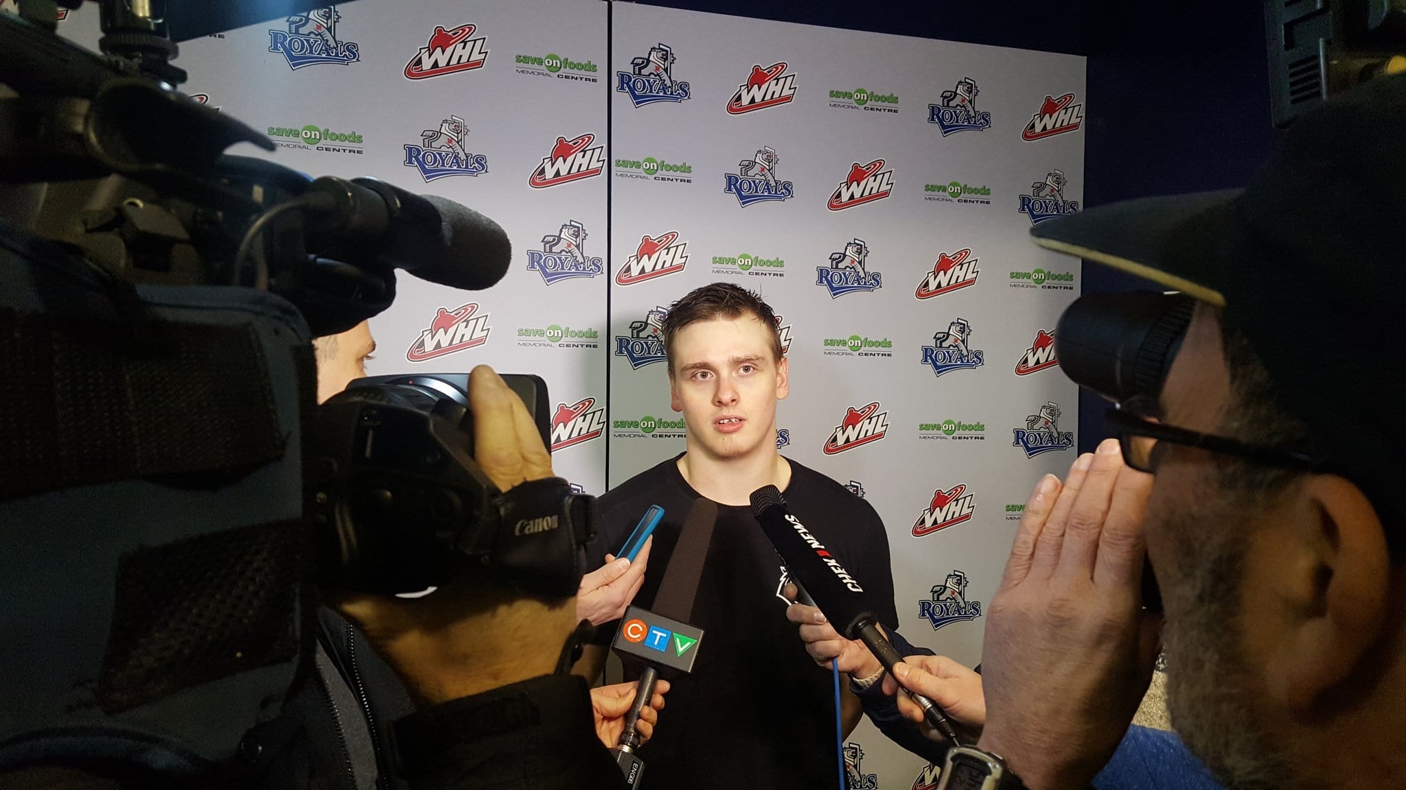 Vladimir Bobylev returns to the Victoria Royals lineup tonight