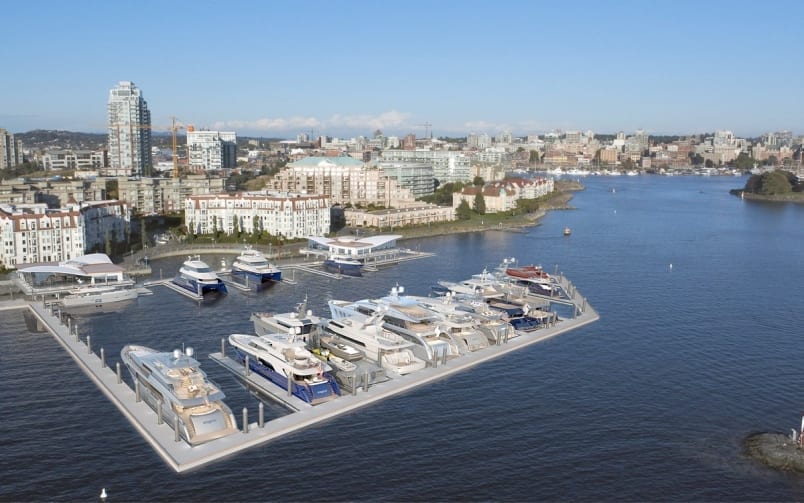 Here's what you need to know about Victoria's new mega-yacht marina