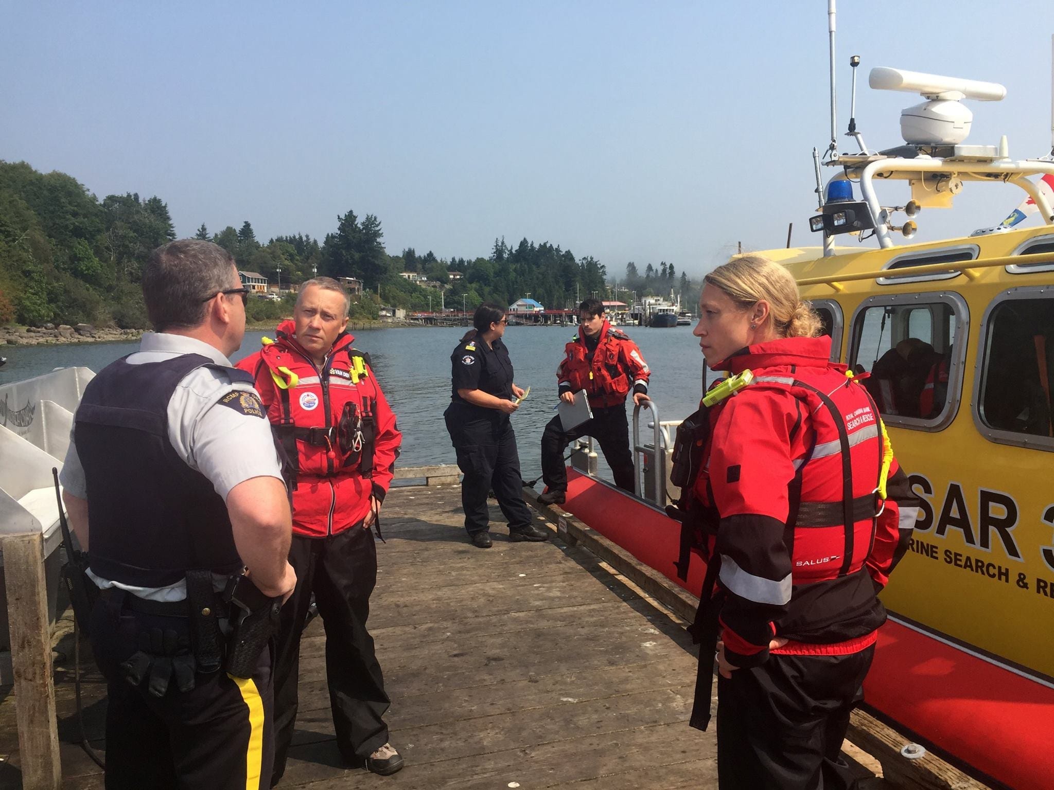 One person rescued from jet ski fire in Sooke