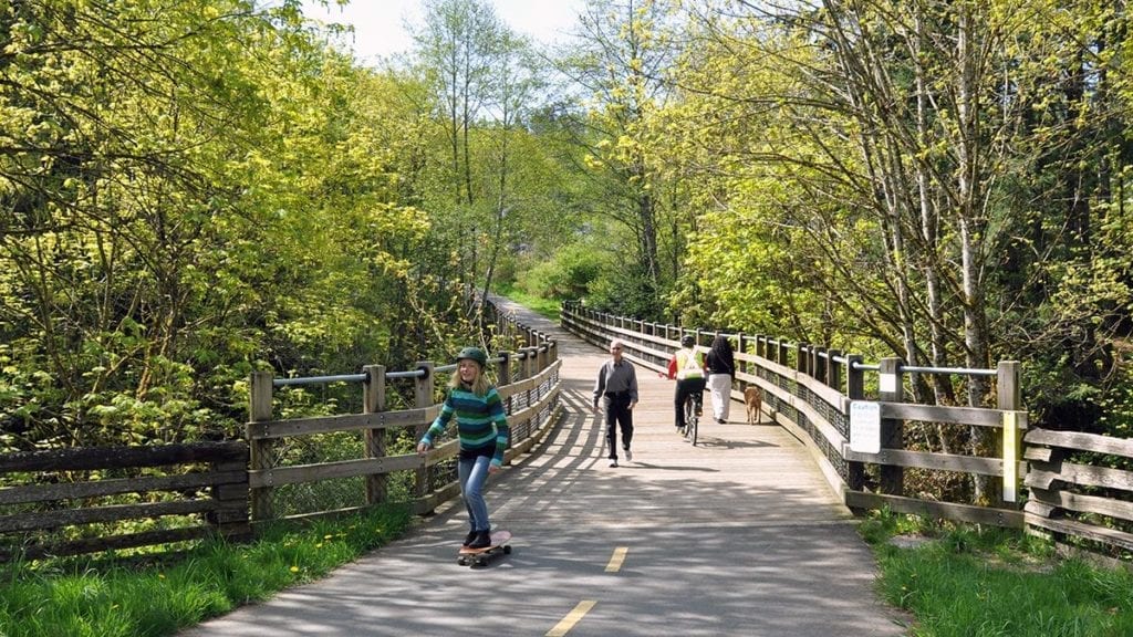 Knife-brandishing man arrested on Galloping Goose Trail