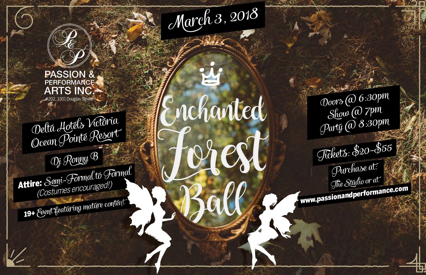 Dance the night away at the Enchanted Forest Ball this spring