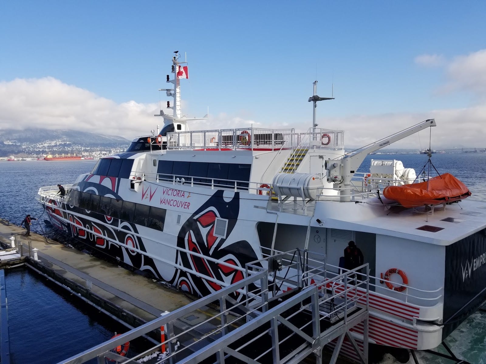 Here's what it's like to take a trip on the luxury V2V Empress vessel ...