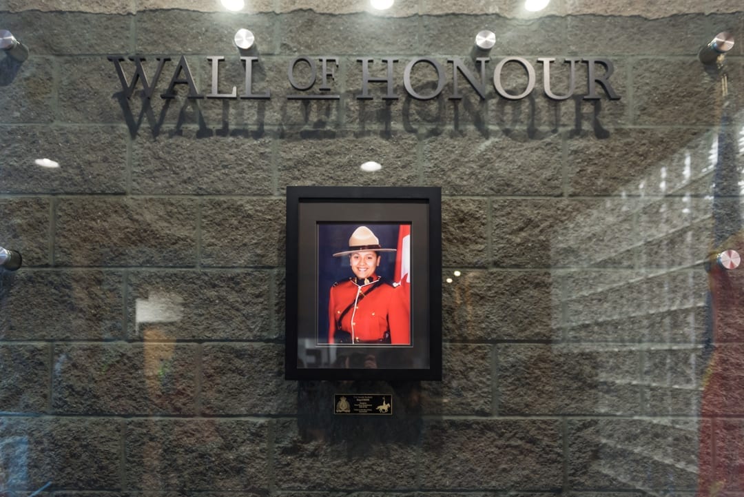 West Shore RCMP unveil Wall of Honour for fallen officers (PHOTOS)