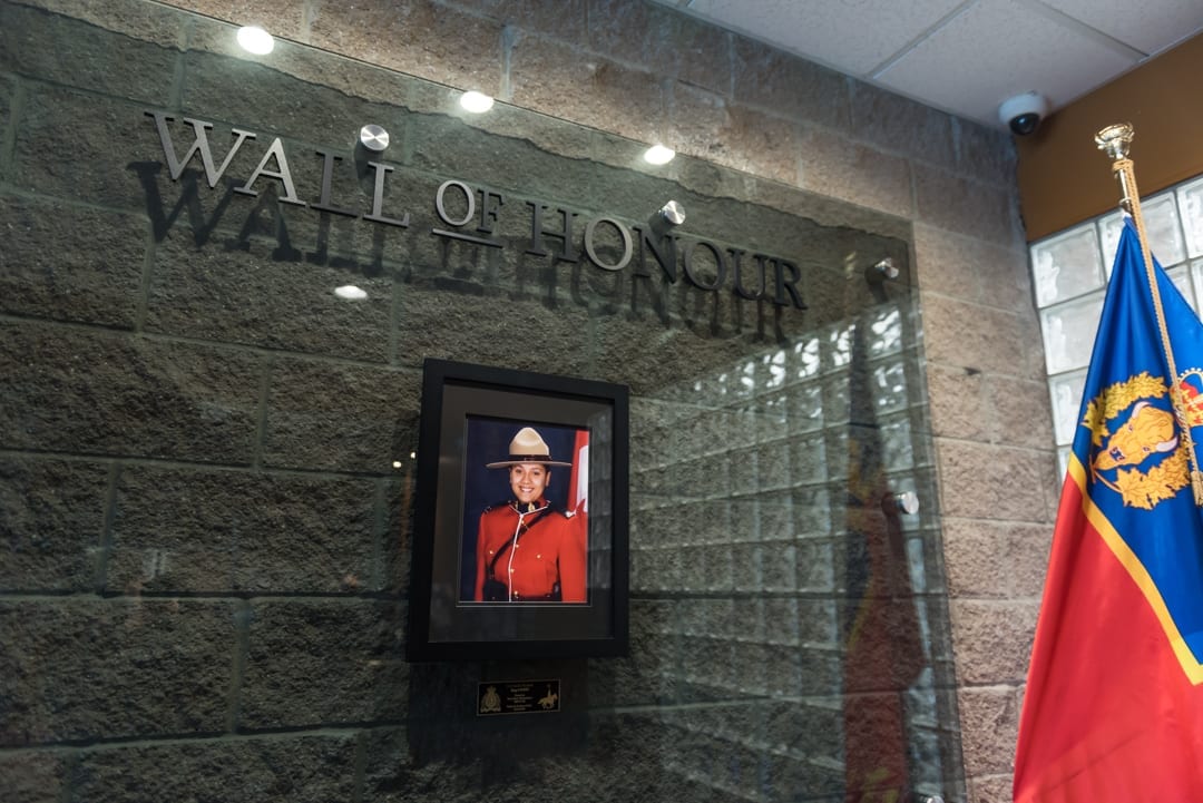 West Shore RCMP unveil Wall of Honour for fallen officers (PHOTOS)