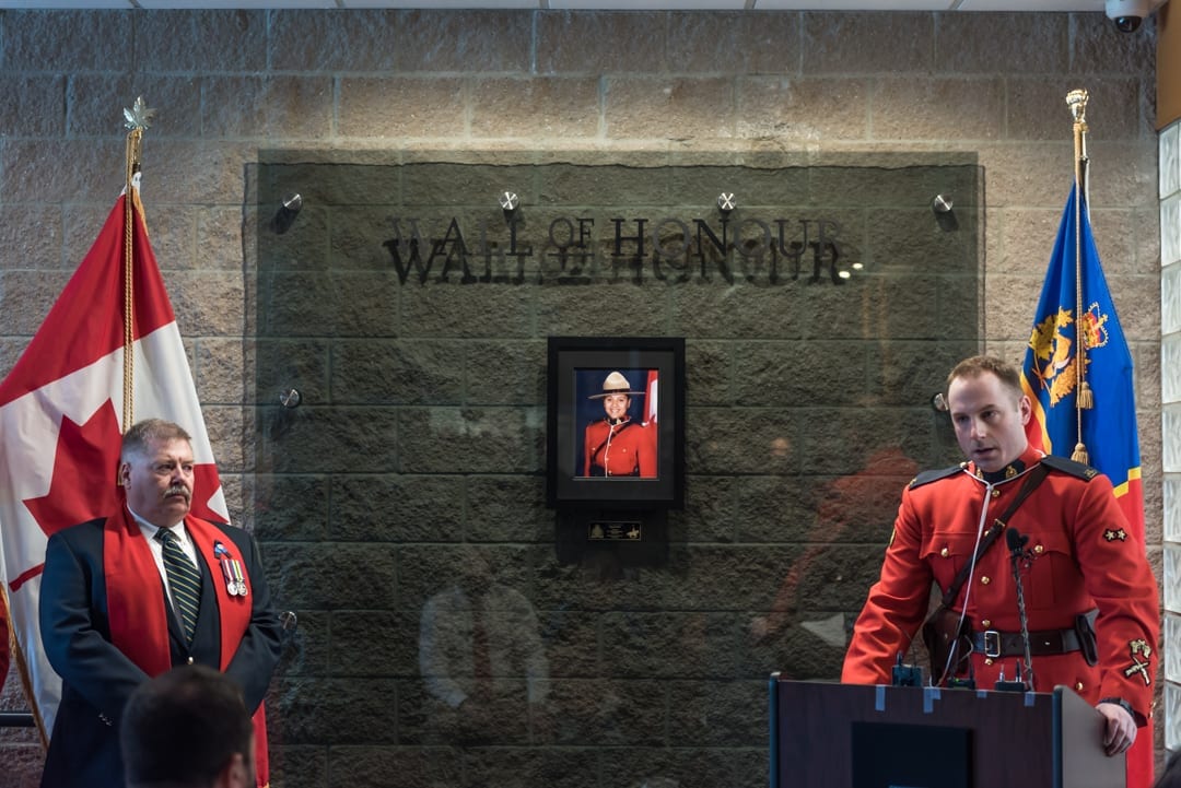 West Shore RCMP unveil Wall of Honour for fallen officers (PHOTOS)