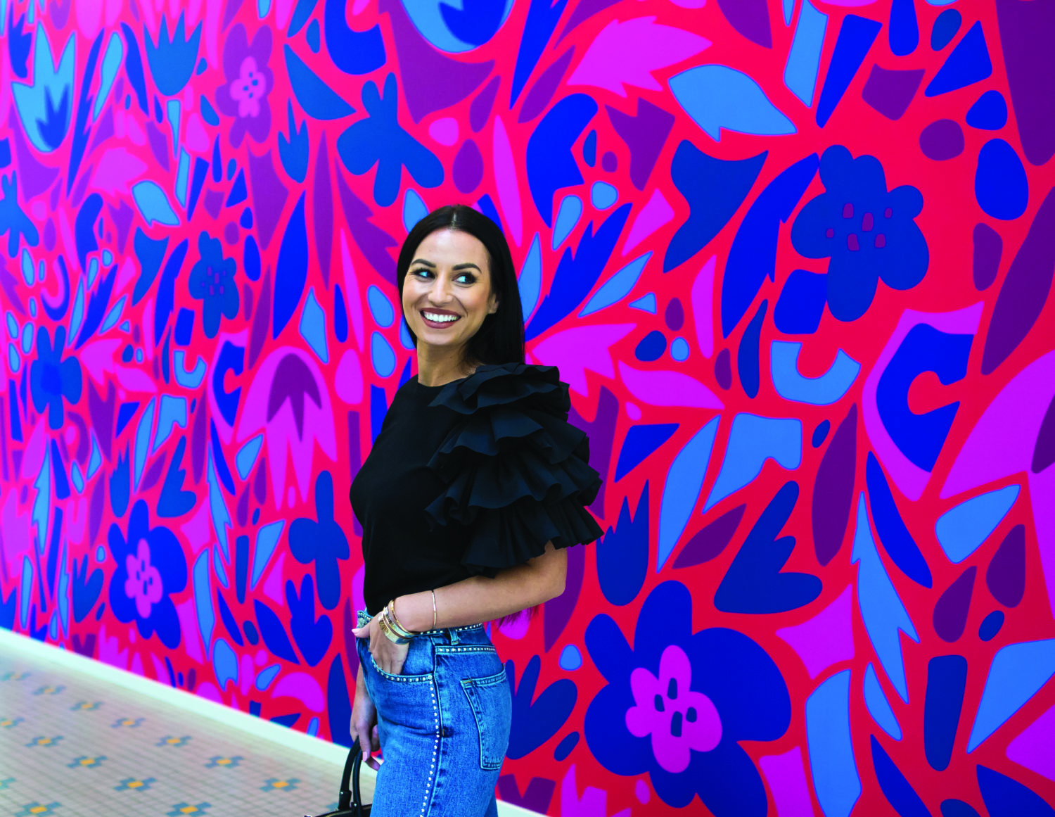 You need to go check out the new Instagram walls at the Bay Centre