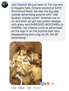 Tim Hortons has finally put poutine on the menu