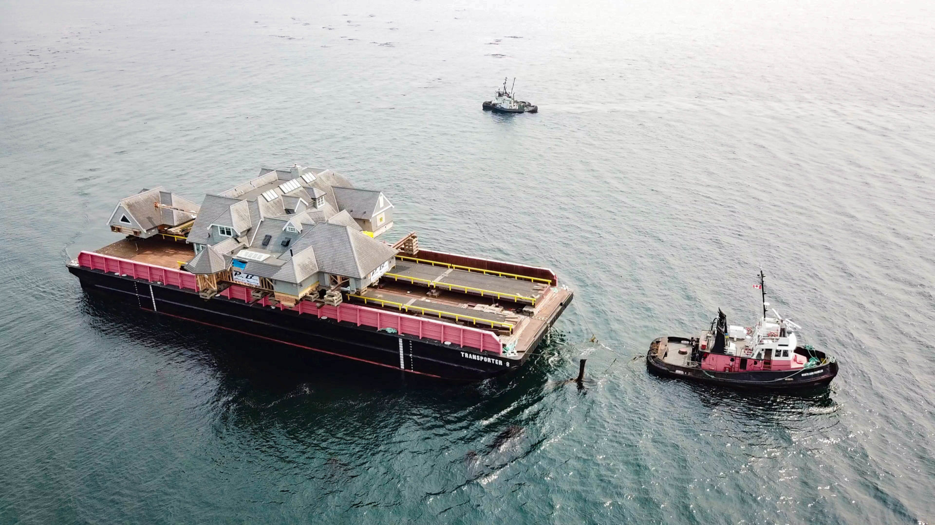 This huge Victoria home took a 19-hour journey on a barge (PHOTOS)