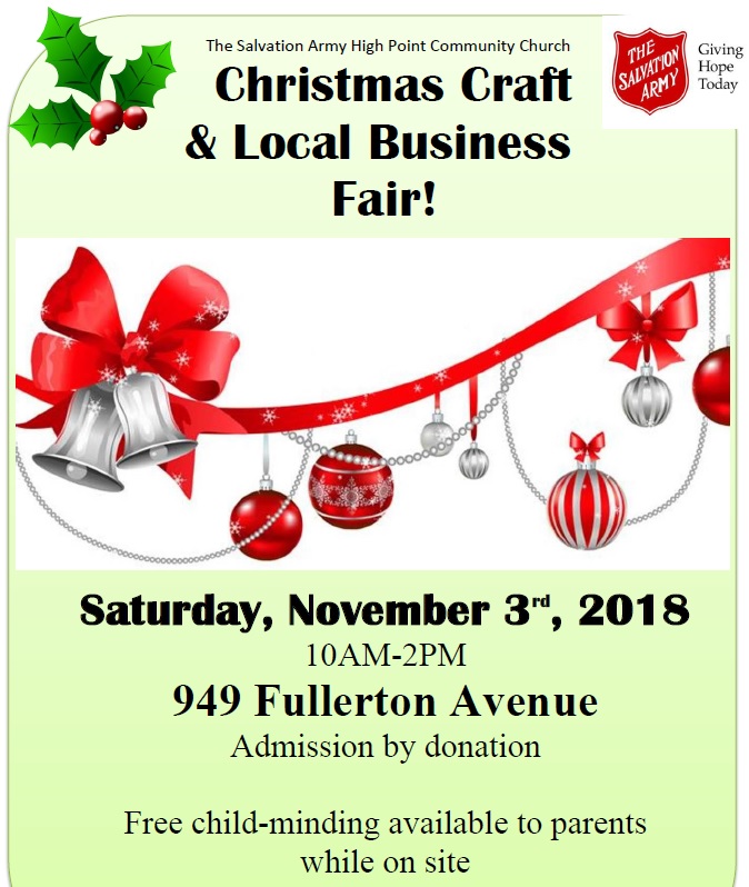 Craft fair poster