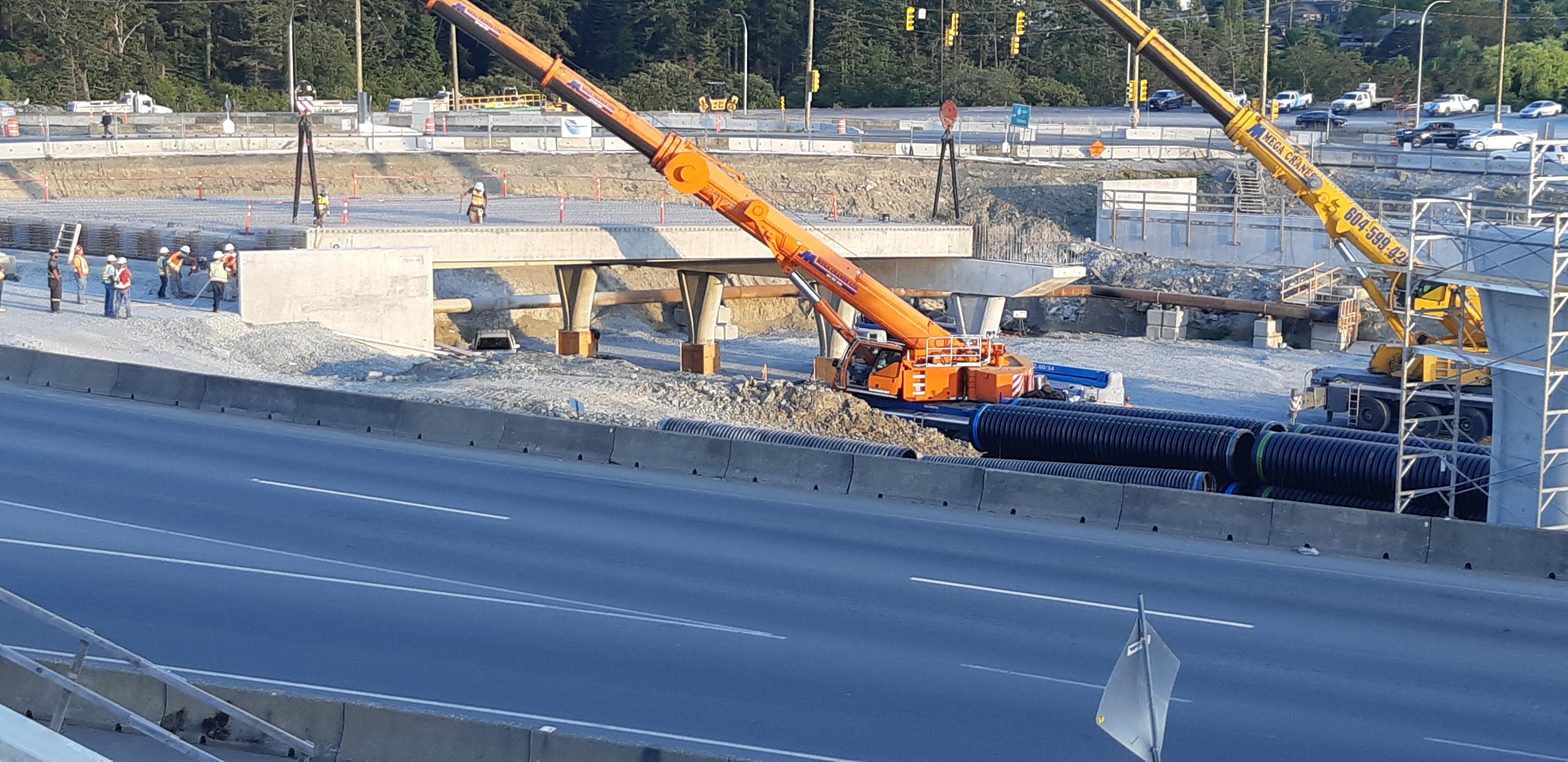 Watch timelapse of McKenzie Interchange underpass being installed over ...