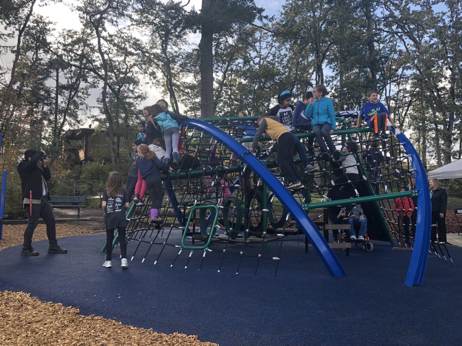 New playground opens at Eagle View Elementary School in View Royal