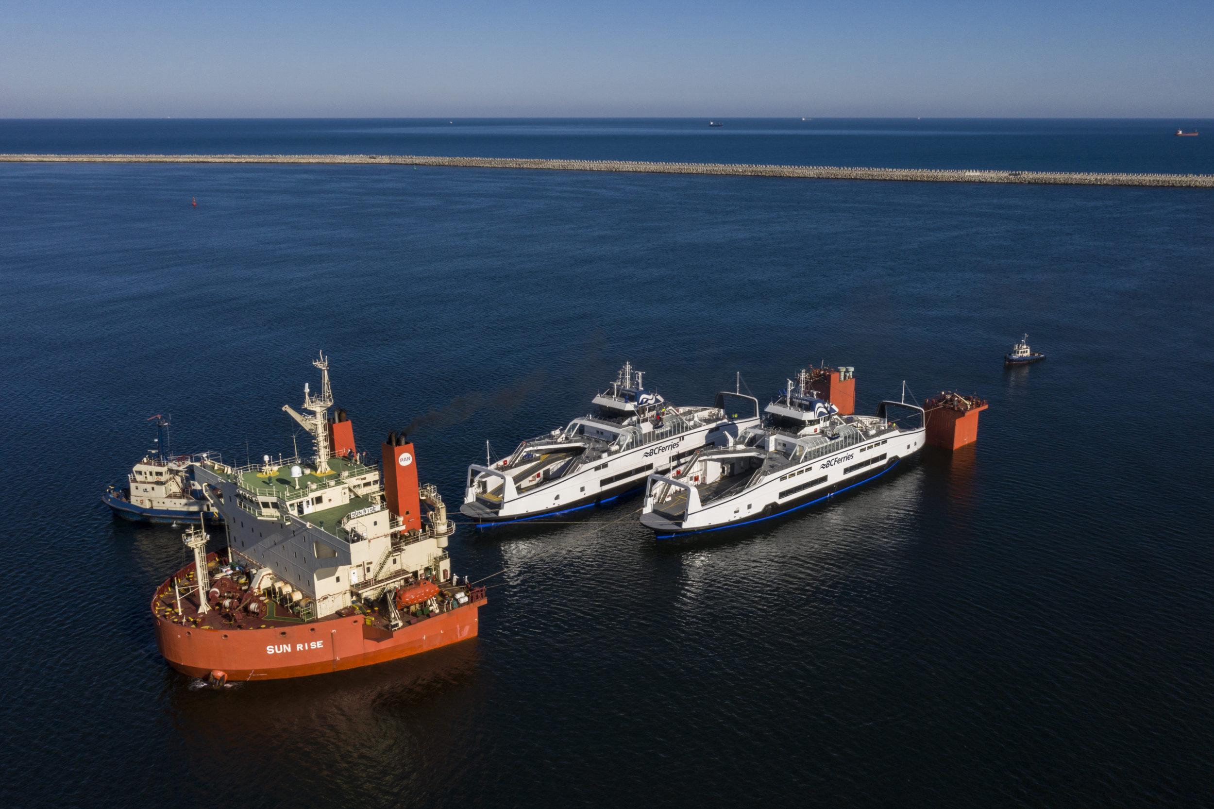 BC Ferries’ new hybrid ships dock at Point Hope Maritime tomorrow in ...