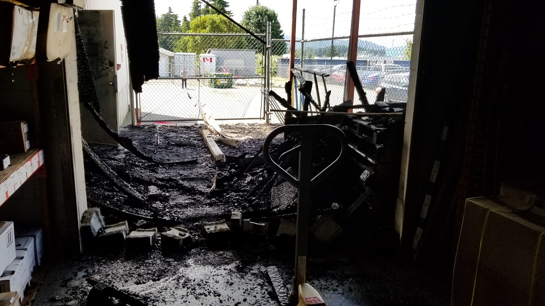 Nanaimo RCMP investigating arson fire that caused extensive damage to ...