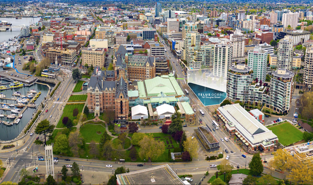 Landmark Telus building to be constructed in downtown Victoria after ...