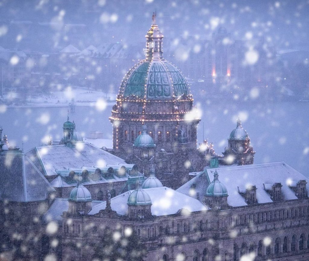 16 stunning shots of Victoria's first snowfall of the season (PHOTOS ...