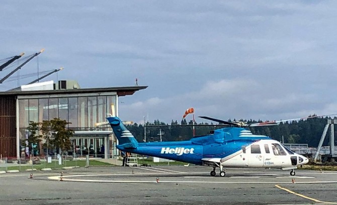 Helijet flight to Nanaimo added to COVID-19 exposure list