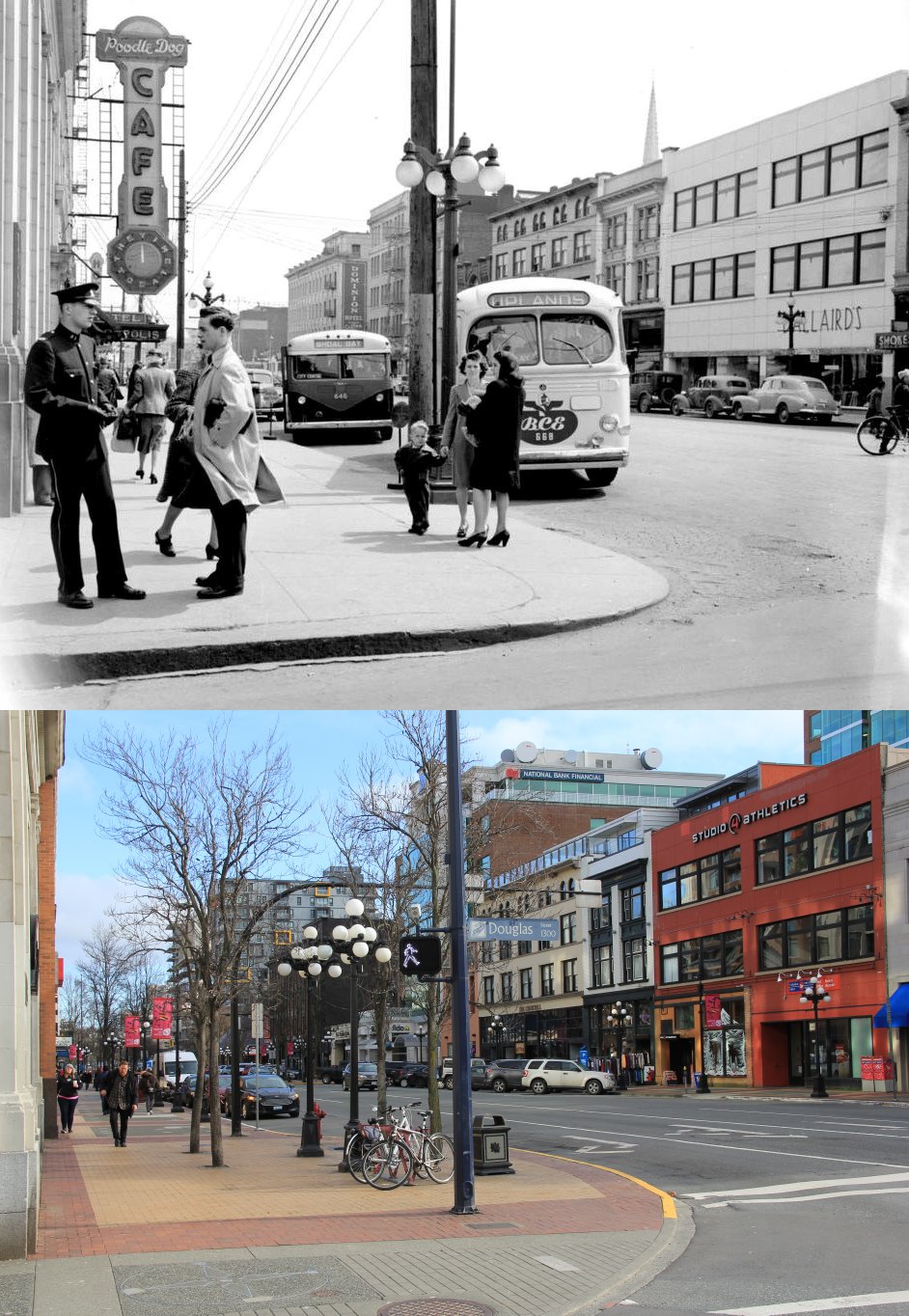 14 must-see 'then and now' images of Victoria across the ages (PHOTOS)