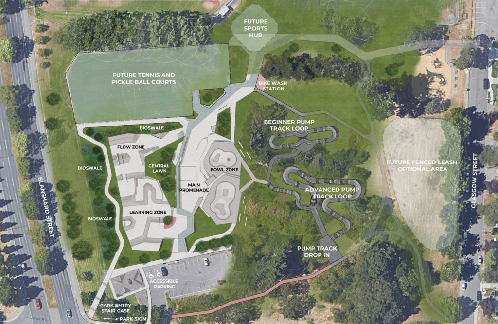 City of Victoria releases designs for proposed Topaz Skate and Bike ...