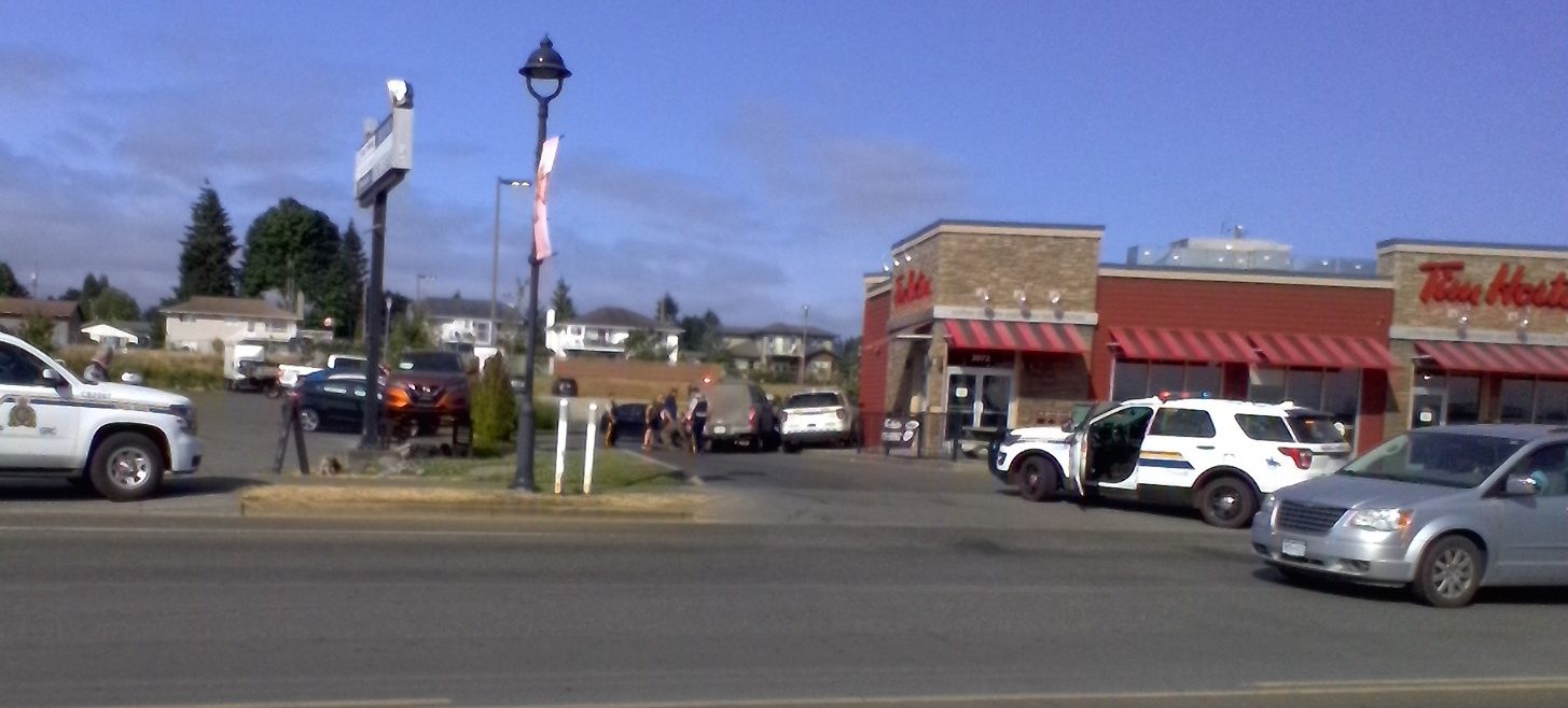 RCMP dealing with 'serious incident' at Tim Hortons in Campbell River