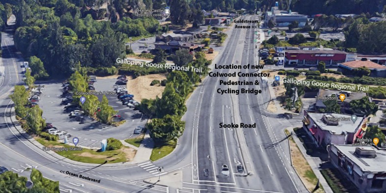 There's a new Galloping Goose trail overpass coming to Colwood
