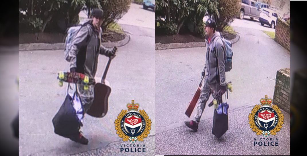Police release photos of suspect involved in downtown Victoria hit-and ...