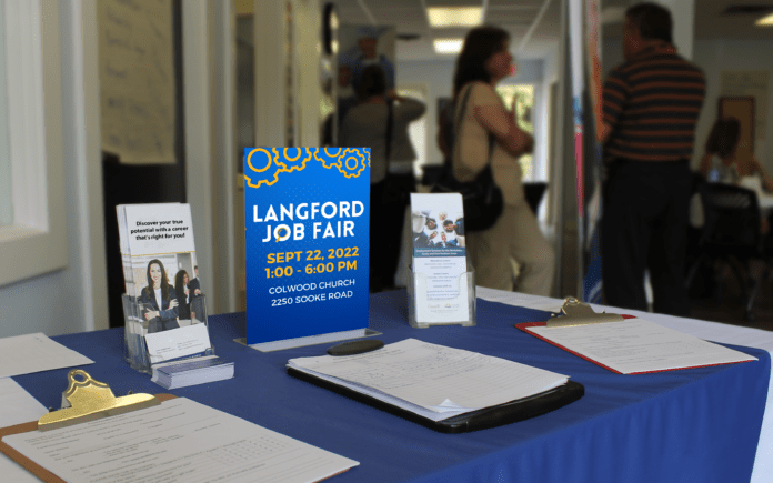 WorkBC is hosting a job fair with over 40 employers in Langford next week