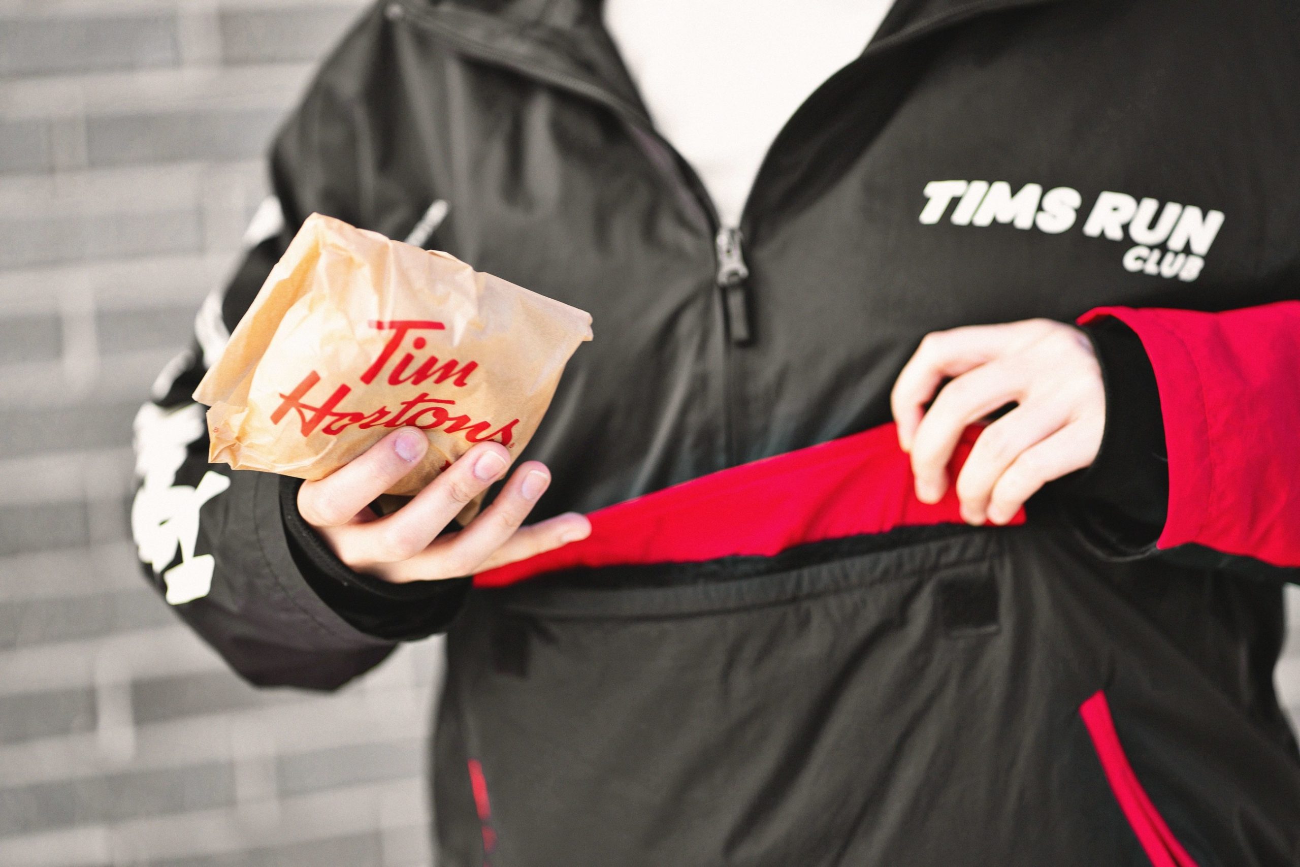 Tim Hortons unveils new merch including jacket with built-in breakfast ...