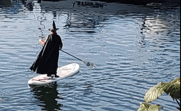 Victoria witches will replace their brooms with paddleboards this weekend