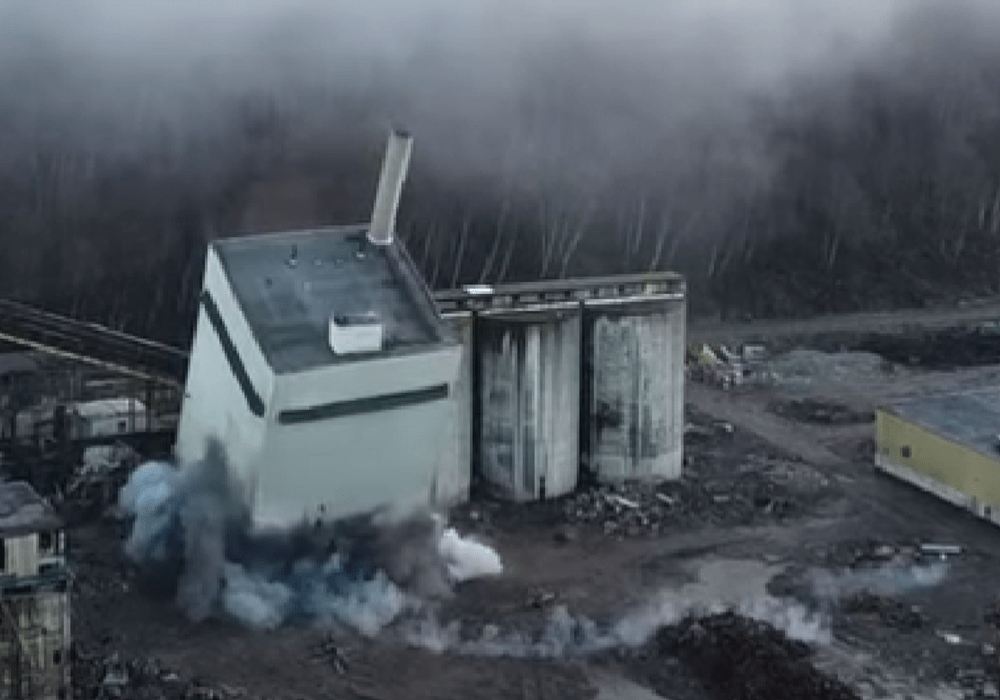 Watch as the Port Alice pulp mill is demolished after 104 years (VIDEO)