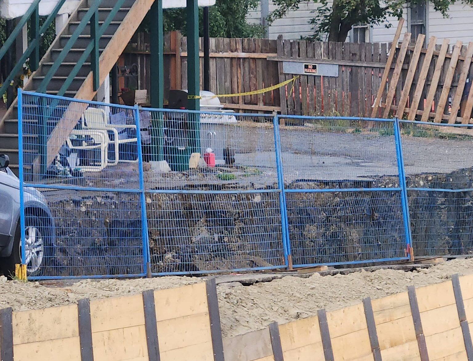 Residents of Esquimalt apartment next to construction site cave-in ...