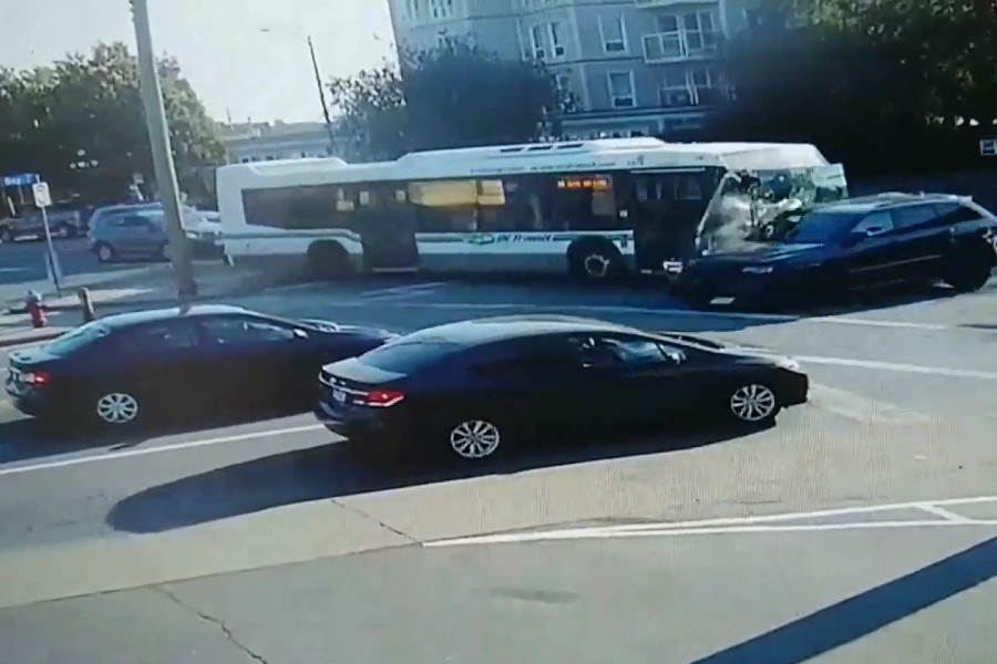 Two BC Transit passengers injured in serious bus collision on Douglas ...