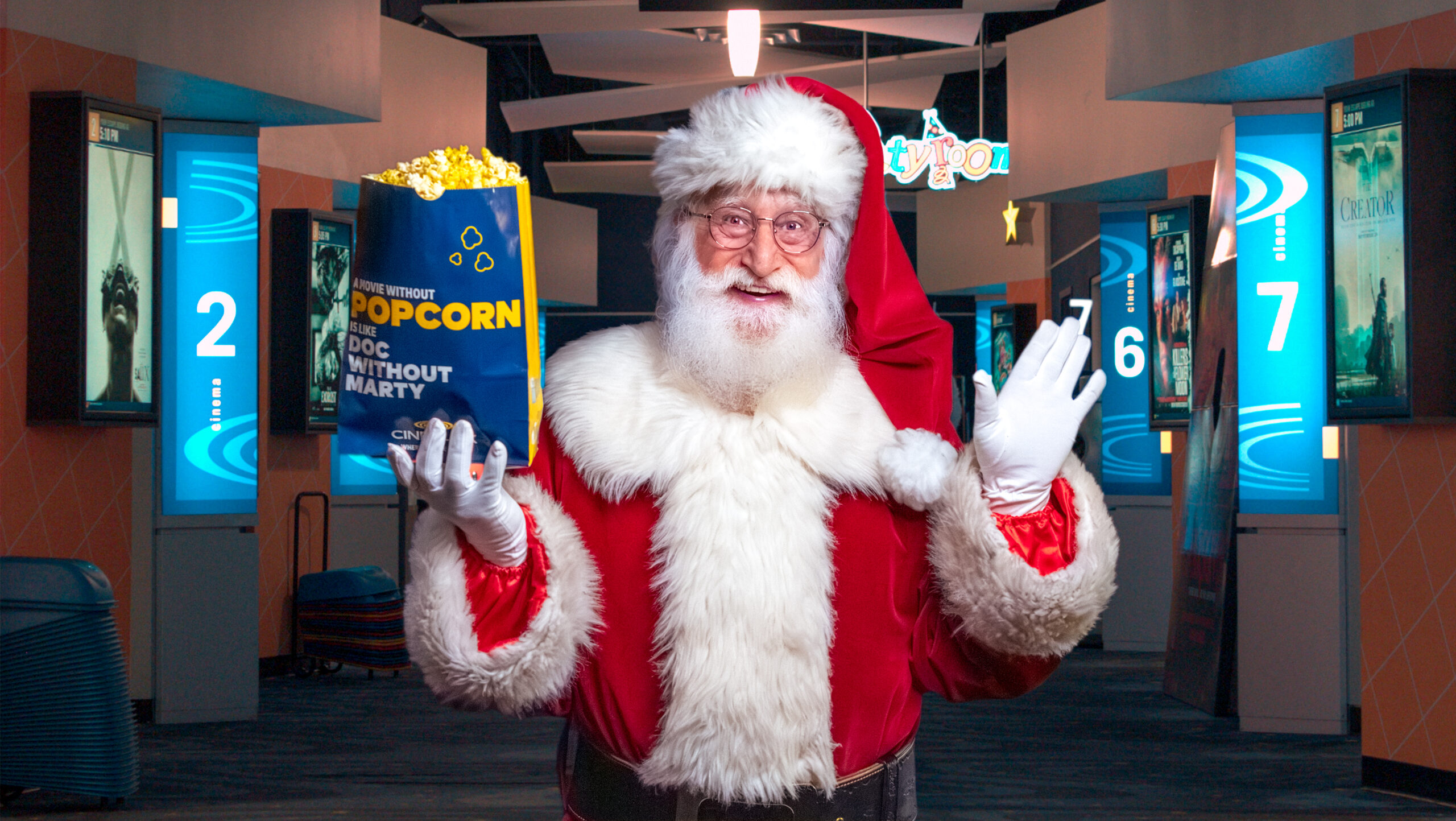 Santa Claus is coming to Westshore Town Centre's Cineplex this November