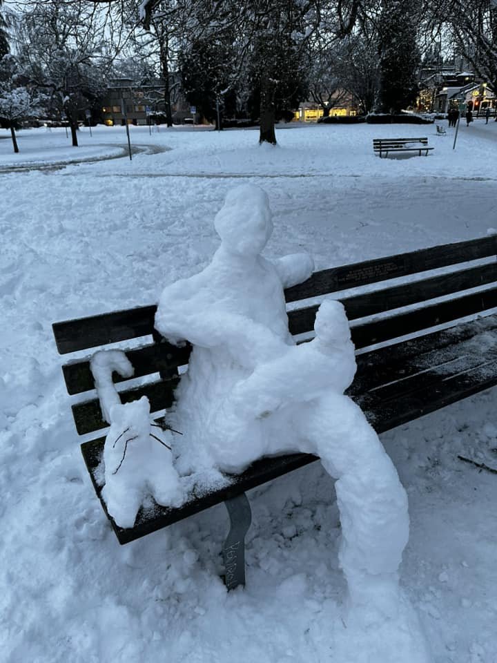 19 captures of snowmen chillin' in and around Victoria (PHOTOS)