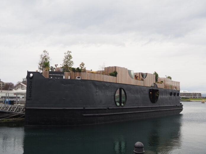 Victoria's HAVN sauna boat completes its transformation with addition ...