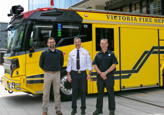 ‘Start of a new era’: Victoria receives first electric fire truck to ...